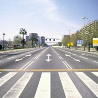 When a lane is delineated on both sides with dashed double line, what ...