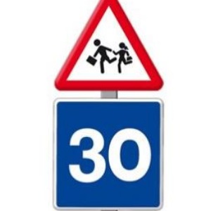 What is the speed indicated in this sign?